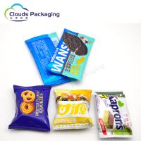 China Plastic Back Seal Packaging Bags For Cookies Biscuit Packaging Customized Design for sale