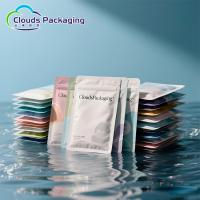 China Customized Three Side Seal Sachet With Zipper Leak Proof for sale