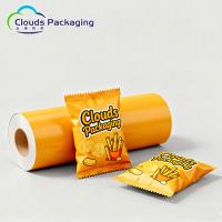 China Customizable Heat Seal Three Side Sealed Plastic Food Bag 121℃ Retort Resistant for sale