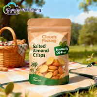 China Custom Printed Food Grade Stand Up Pouches with Zipper for Snacks 121℃ Retort for sale