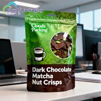 China Custom Stand Up Pouches Food Grade Plastic Packaging Bag for Snack Crisps 121℃ Retort for sale