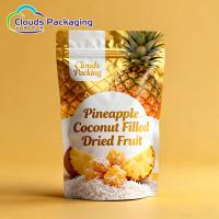 China Custom Logo Stand Up Ziplock Pouches Plastic Packaging Bag for Dried Fruit Snack 121℃ Retort for sale