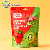 China Custom Logo Stand Up Ziplock Pouches Plastic Packaging Bag for Dried Fruit Snack 121℃ Retort for sale