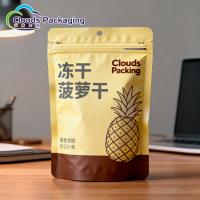 China Custom Freeze Dried Fruit Stand Up Pouches with Zipper 121℃ Retort Resistant for sale