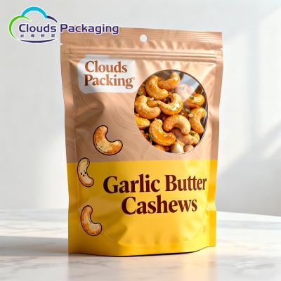 China Custom Freeze Dried Fruit Stand Up Pouches with Zipper 121℃ Retort Resistant for sale