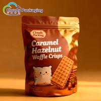 China Custom Logo Zip Lock Packaging Bags for Biscuit Cookies Snacks 121℃ Retort for sale
