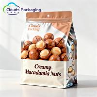 China PE Nuts Flat Bottom Pouch Dried Food Packaging Gravure Printing for sale