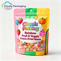 China Custom Plastic Stand Up Ziplock Bags Reusable for Candy Dried Food Packaging 121℃ for sale