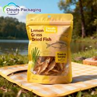China Plastic Round Bottom Stand Up Pouches for Freeze Dried Pet Food Packaging 121℃ Retort for sale