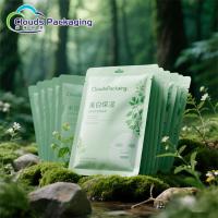 China Custom 3 Side Seal Sachet Packaging for Skin Care Facial Mask 121℃ Retort for sale
