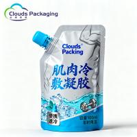 China Food Grade Plastic Spouted Pouches 121℃ Retort Freeze Gel Jelly Packaging for sale
