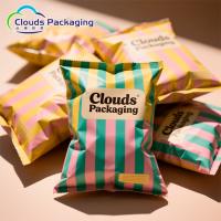 China Custom Printed Back Seal Bags Potato Chips Roll Film 121℃ Retort Packaging for sale