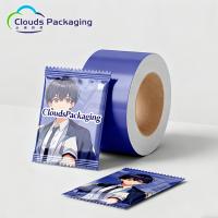 China Custom Back Seal Cartoon Anime Card Packaging Bag Film Roll 121℃ Retort for sale