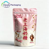 China Custom Printed Stand Up Pouches Food Grade 121℃ Retort for Milk Candy Packaging for sale