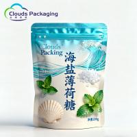 China Custom Printed Stand Up Pouches Food Grade 121℃ Retort for Milk Candy Packaging for sale