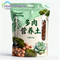 China Custom Printed Nutrient Soil Stand Up Bag for Plant Fertilizers Packaging 121℃ Retort for sale