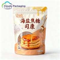 China Custom Printed Stand Up Pouches for Bread Cookies Snacks Food Packaging 121℃ Retort for sale
