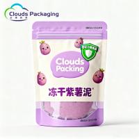 China Custom Baby Food Stand Up Pouches with Zip Lock 121℃ Retort Resistant BPA Free for sale