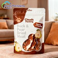 China Customized Stand Up Pet Food Bags with Zipper Heat Sealed 121℃ Retort Pouch for sale