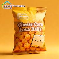 China Custom Printed Corn Chips VMPET Foil Back Seal Bags Heat Resistant to 121℃ for Popcorn Packaging for sale