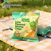 China Custom Printed Potato Chips Back Seal Pouch Food Grade 121℃ Retort Bag for sale