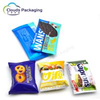 China Custom Printed Plastic Back Seal Packaging Bags for Snacks Nuts Biscuits 121℃ Retort for sale