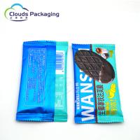 China Custom Printed Plastic Back Seal Packaging Bags for Snacks Nuts Biscuits 121℃ Retort for sale