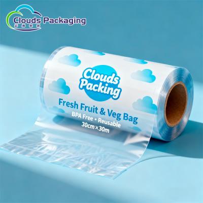 China Custom Baby Safety Food Grade Roll Film Packaging for Fruit and Vegetable Bags 121℃ for sale
