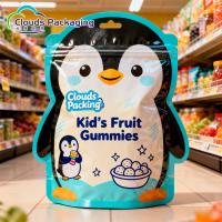 China Custom Shaped Zipper Bag for Biscuit Cookies Cartoon Animals 121℃ Retort for sale