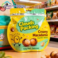 China Custom Printed Special Shape Plastic Bags for Mixed Nuts Crisps Dried Food 121℃ Retort for sale