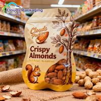 China Custom Printed Special Shape Plastic Bags for Mixed Nuts Crisps Dried Food 121℃ Retort for sale