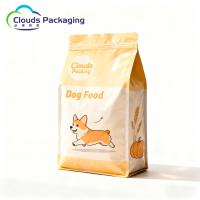 China Custom Printed Square Bottom Dog Treat Bags Plastic Waterproof 121℃ Retort Pouch for sale