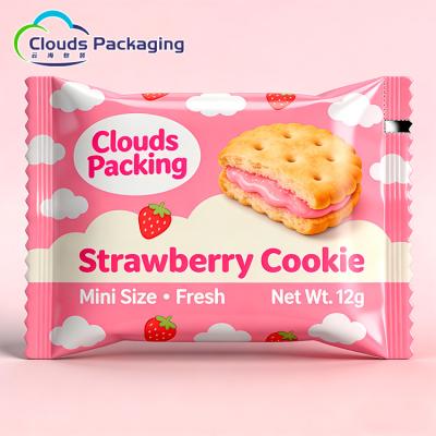 China Custom Food Grade Back Sealed Candy Packaging Roll Film 121℃ Retort Resistant for sale