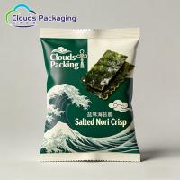 China Custom Printed Plastic Back Seal Bags for Veg Crisps Snack Packaging Eco Friendly 121℃ for sale