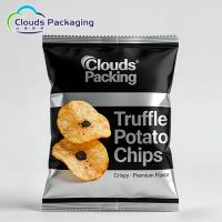 China Custom Printed Food Grade Plastic Back Seal Bags for Chips Crispy Packaging 121℃ Retort for sale