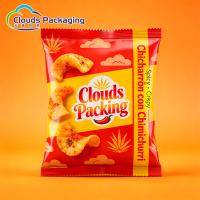 China Custom Printed Food Grade Plastic Back Seal Bags for Chips Crispy Packaging 121℃ Retort for sale