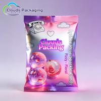 China Custom Gummy Foil Packaging Sachet Back Seal Bags Heat Resistant 121℃ for sale