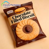 China Customized Food Grade Back Seal Bags for Snack Biscuit Packaging 121℃ Retort for sale