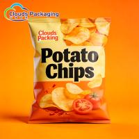 China Customized Food Grade Chips Packaging Bags Back Seal Bags Snack Crisps 121℃ Retort for sale