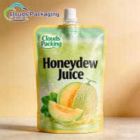 China Customized Liquid Stand Up Pouch with Spout Food Grade Plastic Packaging 121℃ Retort for sale
