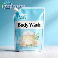 China Customized Spout Pouch Leak Proof Large Capacity Stand Up Pouch For Laundry Detergent for sale