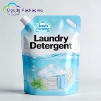 China Customized Liquid Packaging Stand Up Pouch with Spout For Laundry Detergent for sale