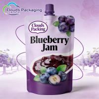 China Customized Food Grade Stand Up Pouch with Spout for Sauce Jam Soup 121℃ Retort for sale