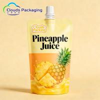 China Customized Liquid Stand Up Pouch with Spout Food Grade Plastic Packaging 121℃ Retort for sale