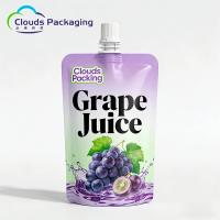 China Custom Logo Printed Food Grade Spout Stand Up Pouch for Fruit Juice 121℃ Retort for sale