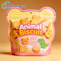 China Custom Food Grade Stand Up Pouch with Zipper for Cookie Biscuit 121℃ Retort for sale