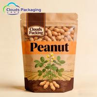China Custom Printed Food Grade Stand Up Pouches for Nuts Snack Packaging 121℃ Retort for sale