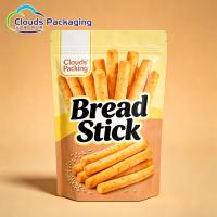 China Custom Printed Food Grade Plastic Zipper Bags 121℃ Retort for Snack Packaging for sale