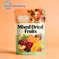 China Custom Stand Up Pouches with Zip Closure for Raisin Dried Fruits Snack 121℃ Retort for sale