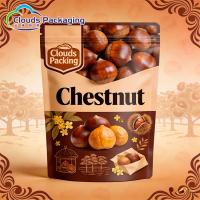 China Custom Printed Round Bottom Zipper Packaging Bags for Snack Food Grade Packaging 121℃ Retort for sale